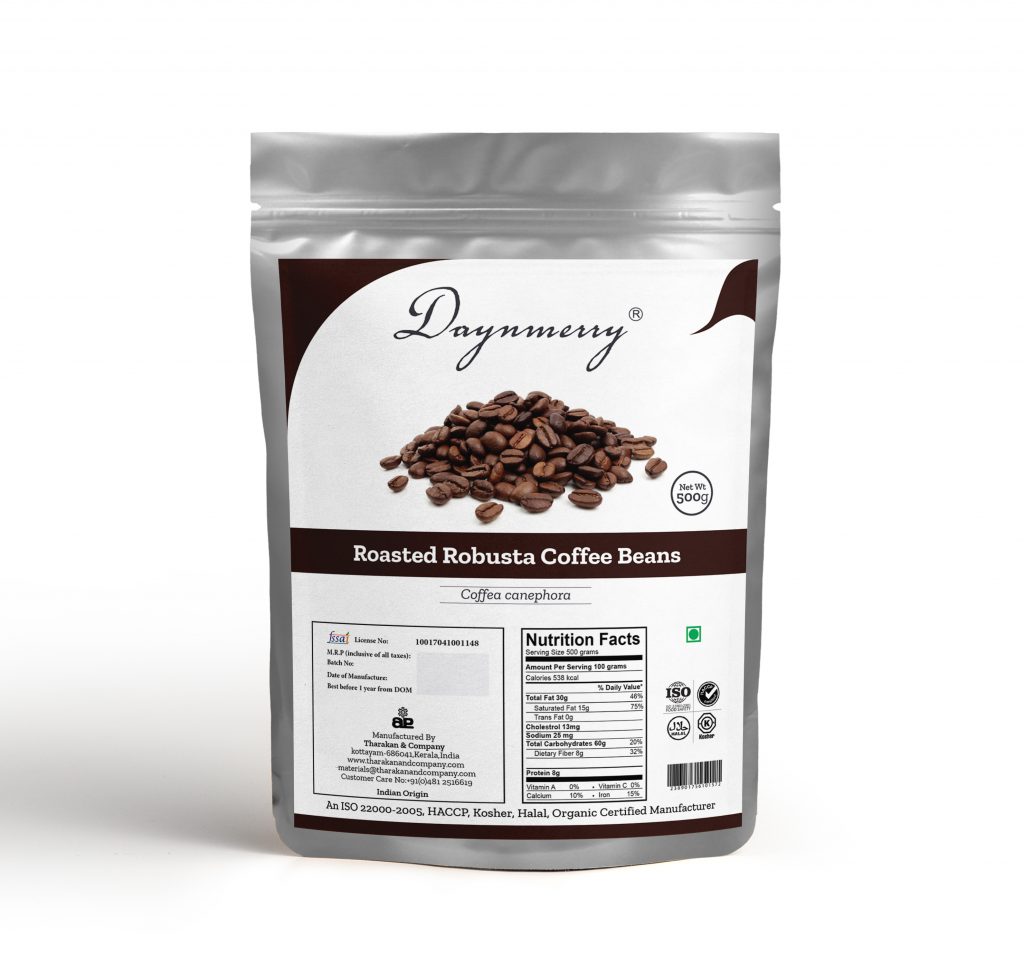 Daynmerry | ROASTED ROBUSTA COFFEE BEANS - Daynmerry